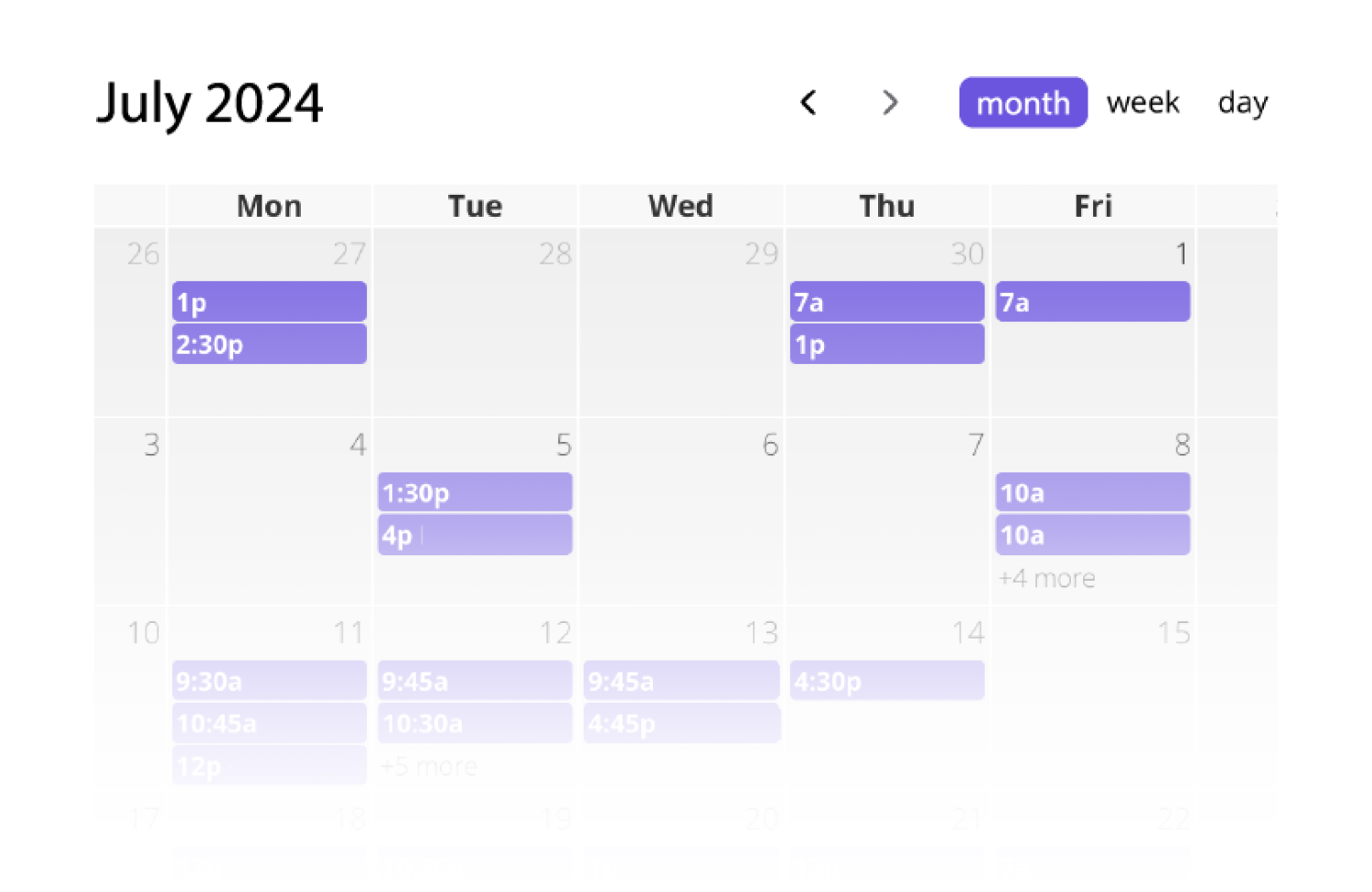 Calendar Connections - Periodic